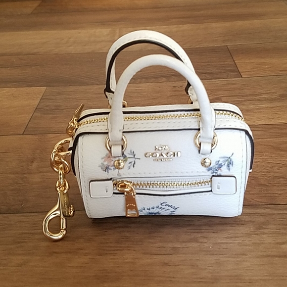 Coach | Bags | Coach Mini Rowan Satchel Bag Charm Dandelion | Poshmark
